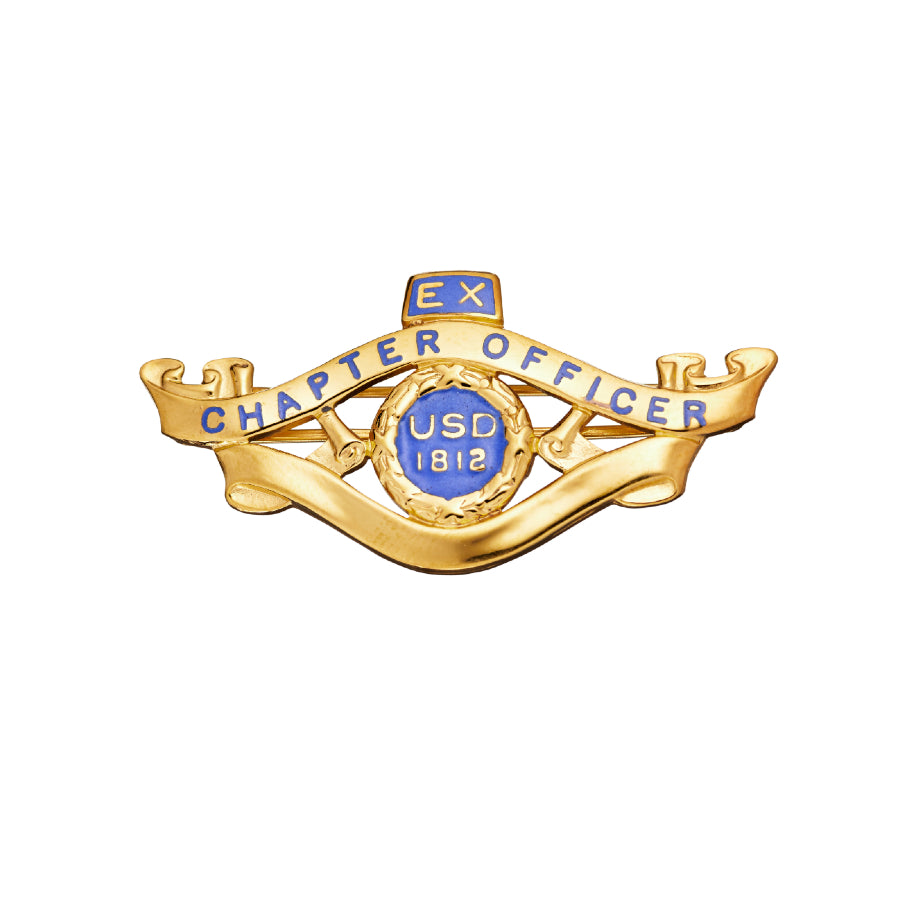 14k 1812 Ex-Chapter Officer – Hamilton Insignia